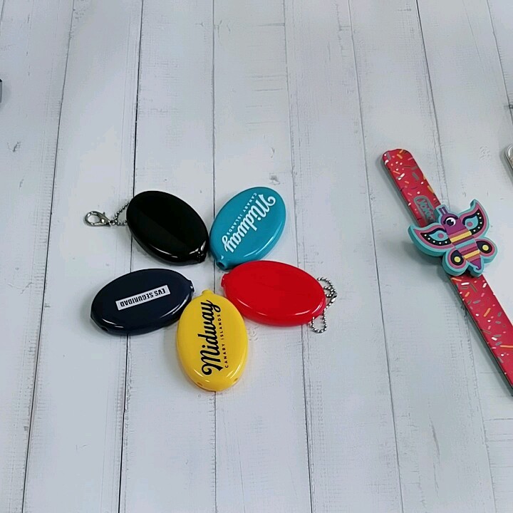 Cheap Promotion Gifts Keychain Soft Pvc Plastic Rubber Oval Squeeze ...