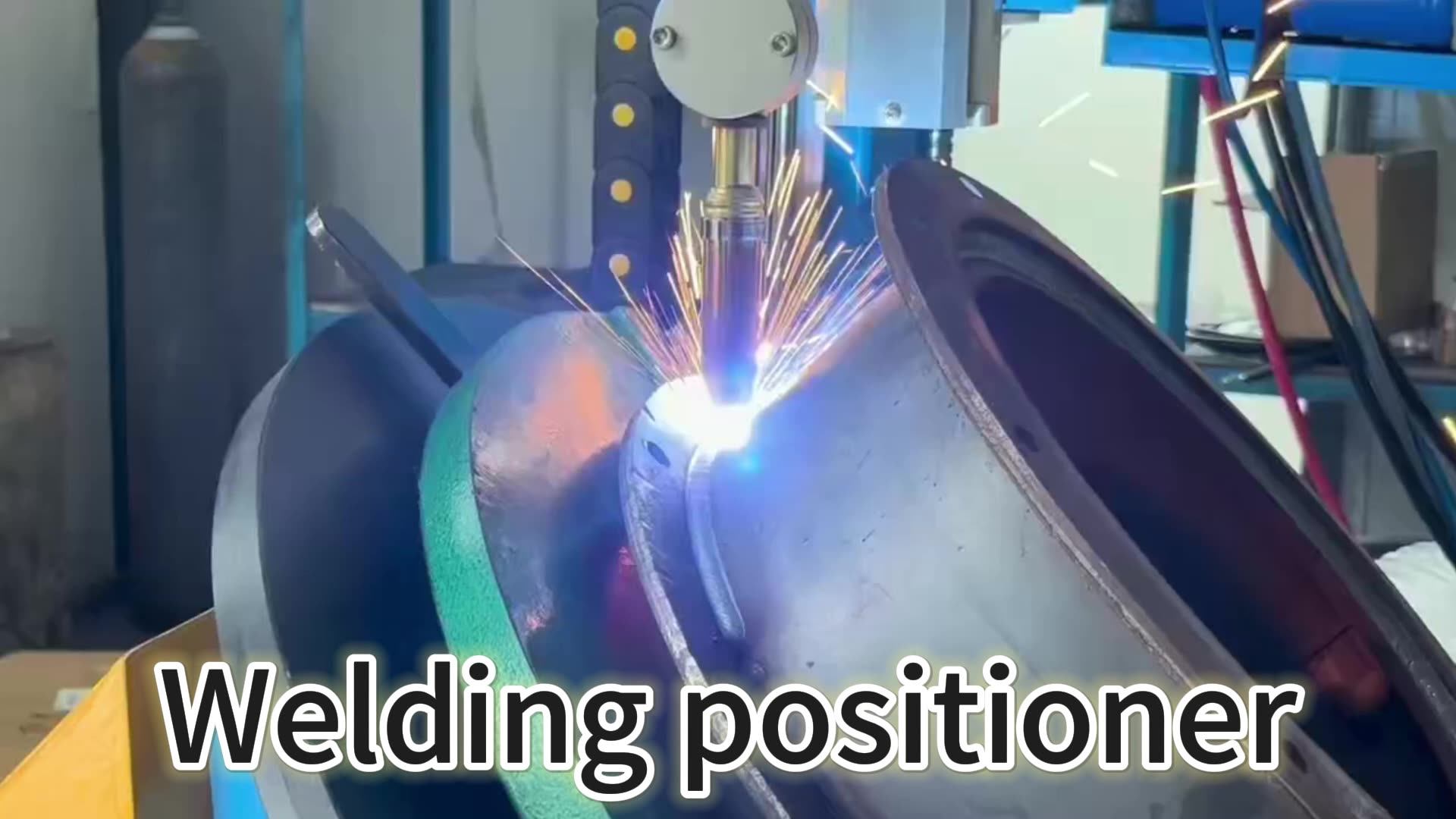 Horizontal Welding Turntable 50kg Welding Positioner With Torch Holder ...