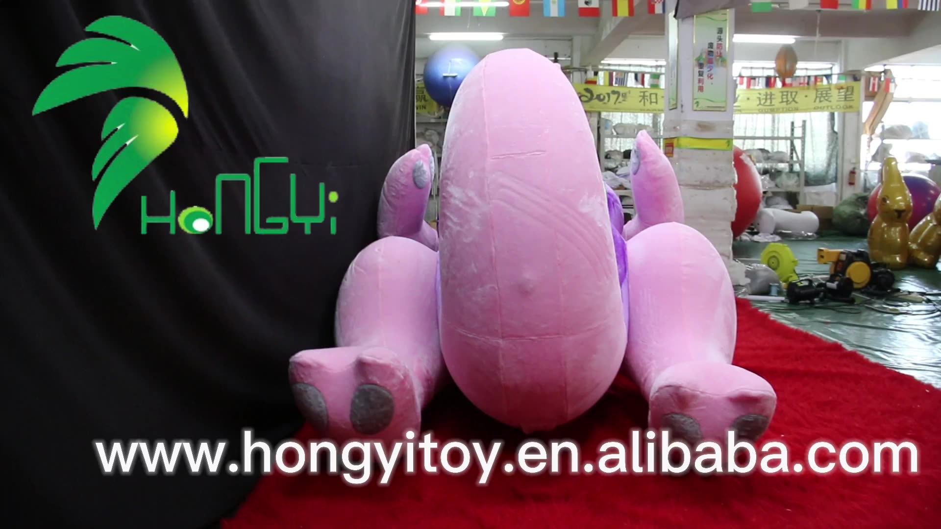 Hot Sale Custom Inflatable Furry Suit Goodra Animal Inflatable Plush ...