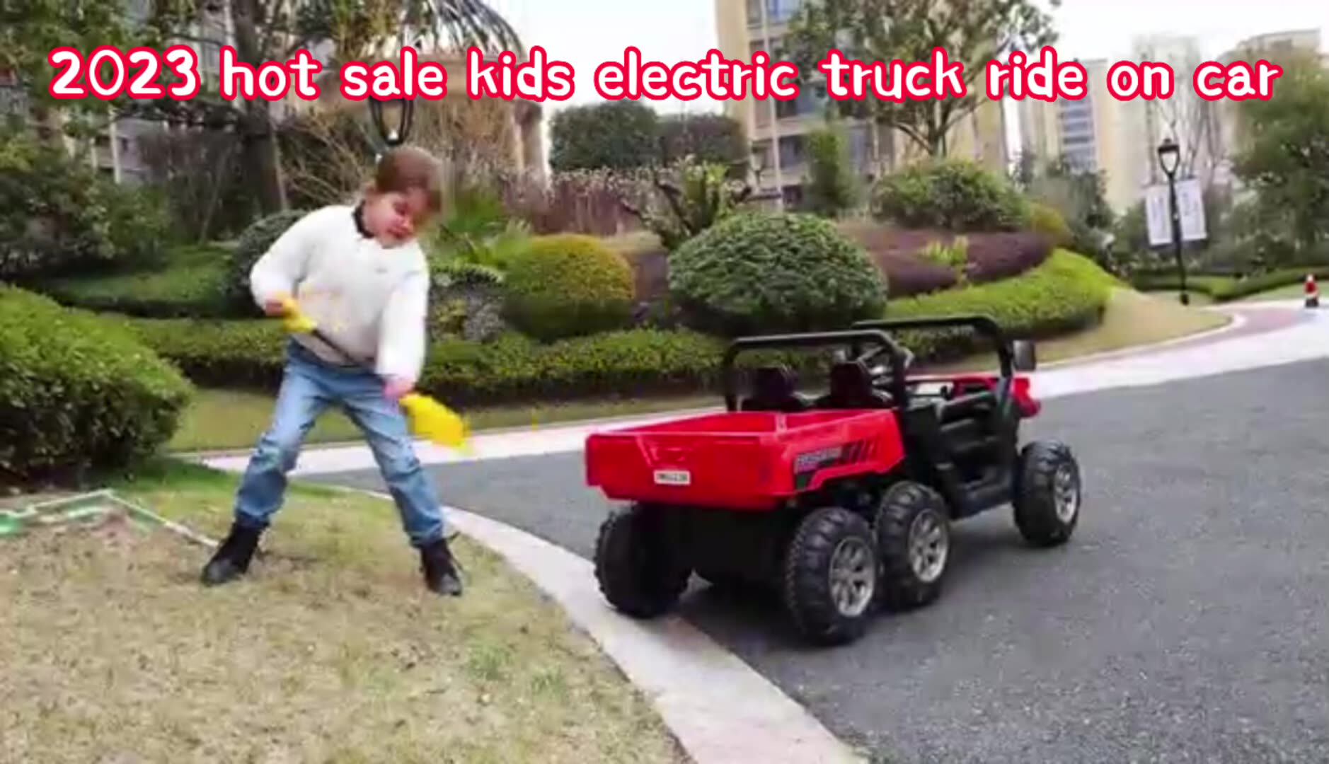 New Children Ride On 24v Battery 550 Motor Toy Car Electric Remote ...