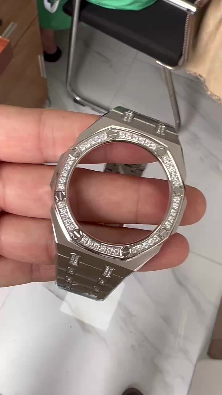 5th Generation Custom Luxury Mod Kit Casioak Ga 2100 Silicone Band ...