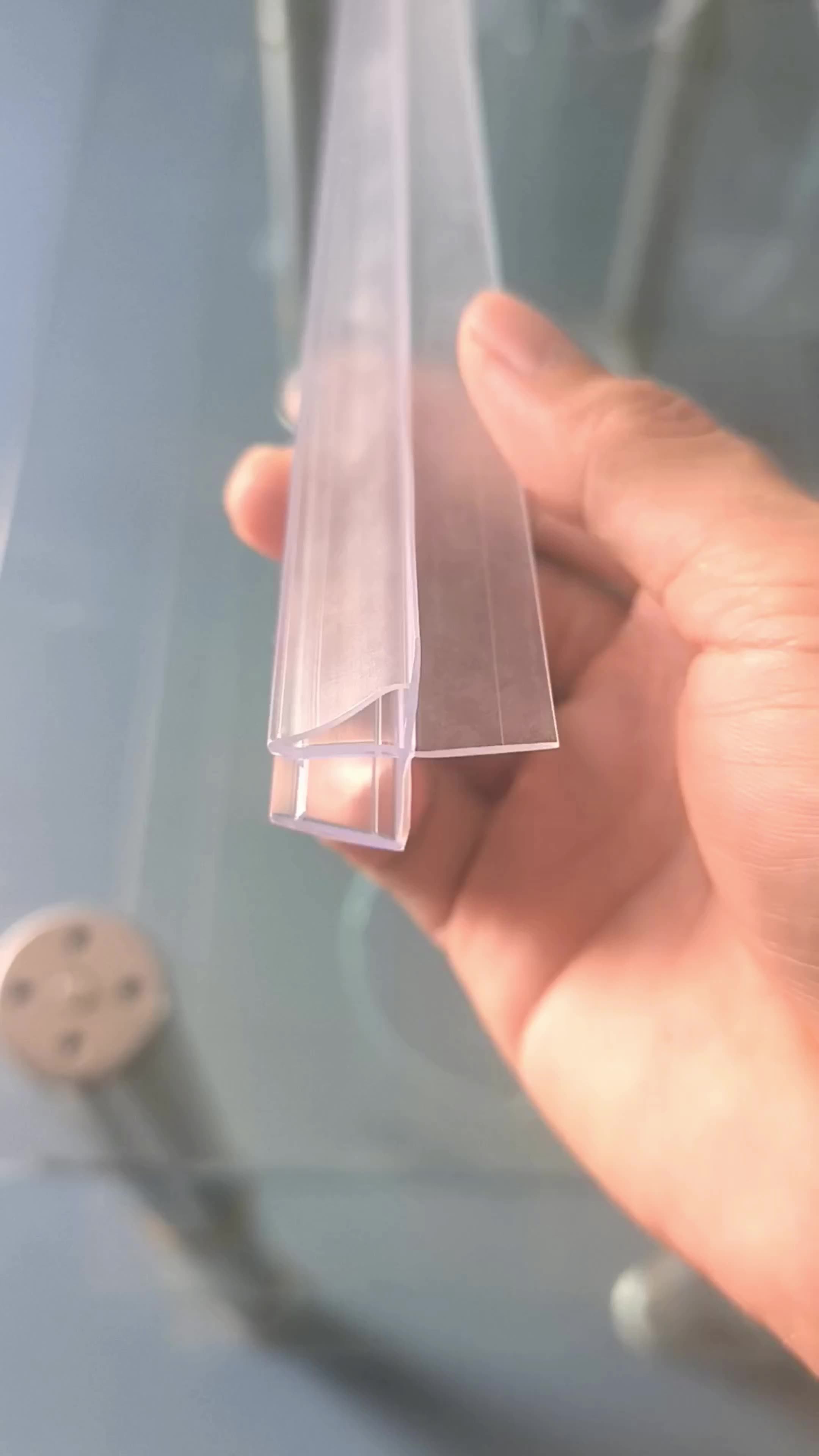 Waterproof Strip Sliding Waterstop Bar For Glass Shower Door - Buy ...