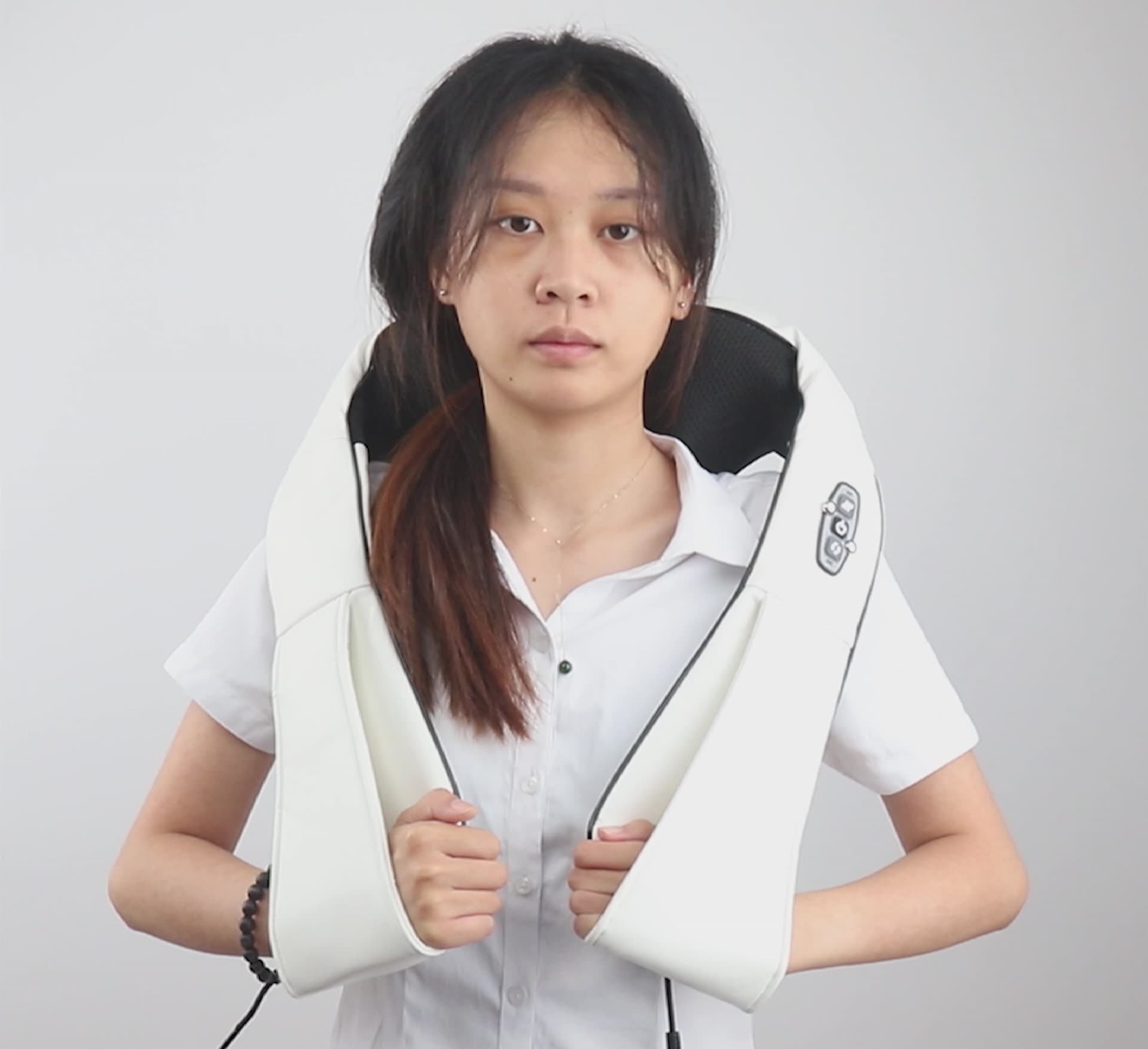 Neck Shoulder Massage Machine Device Wireless Shiatsu Back And Neck ...