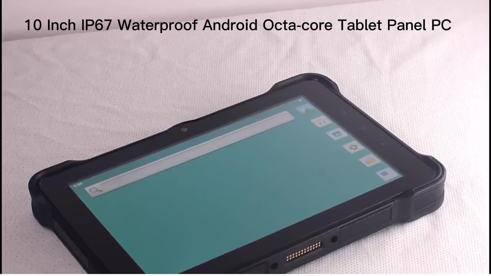 Waterproof Rugged Tablet Pc Android 10.1 Inch 1000 Nits 4g Lte Sunlight ...