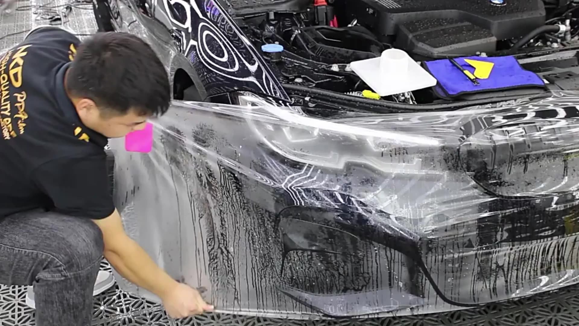 Isf 1.52x15m Super Glossy Roll Factory Premium P7 Transparent Paint ...