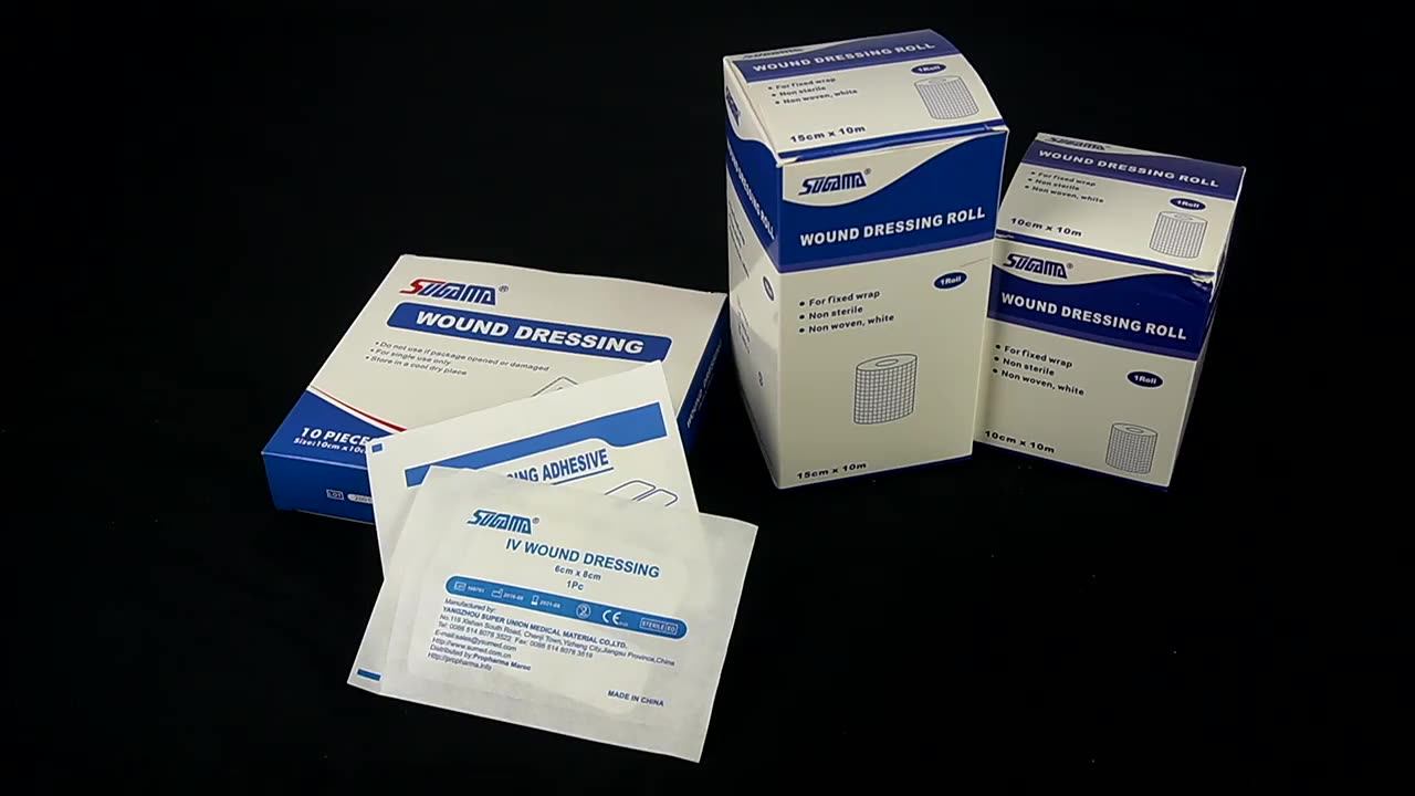 Disposable Catheter Fixation Iv Wound Dressing Set Sterile Dressing ...