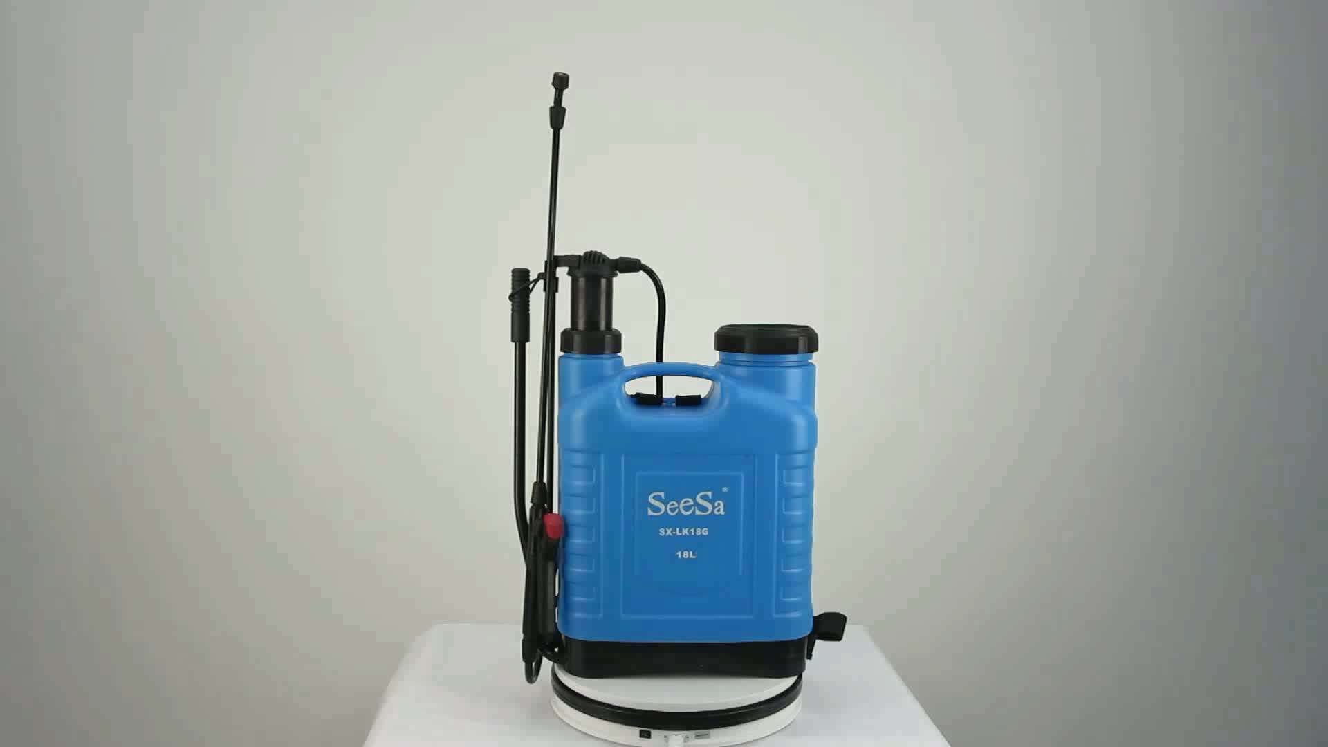 Seesa 16l Garden Long Wand Backpack Manual Sprayer Agriculture Mist ...