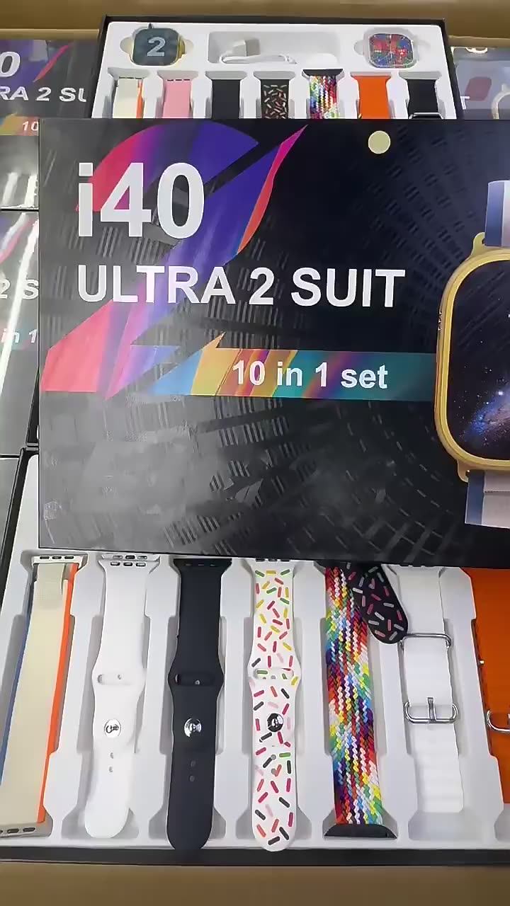 2023 Newest I40 Ultra 2 Suit 2.3 Inch Full Touch Screen Smartwatch ...