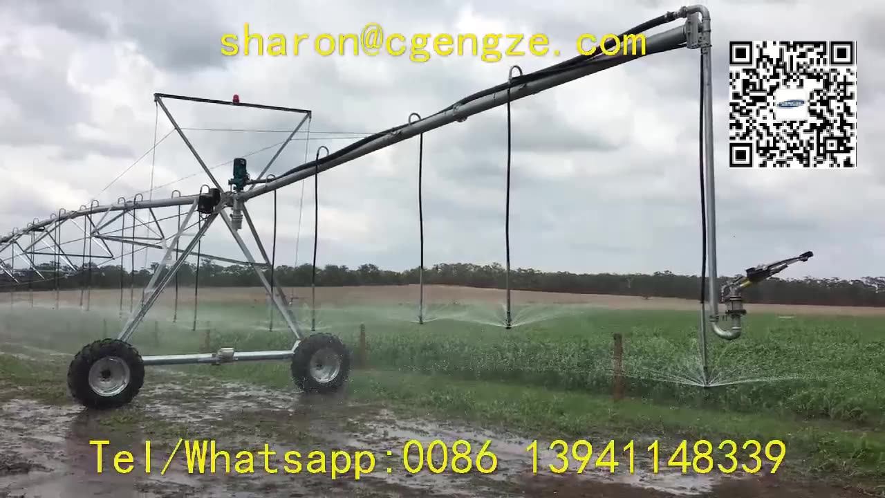 Center Pivot Farm Irrigation Sprinkler Systems With Axial Spraying ...