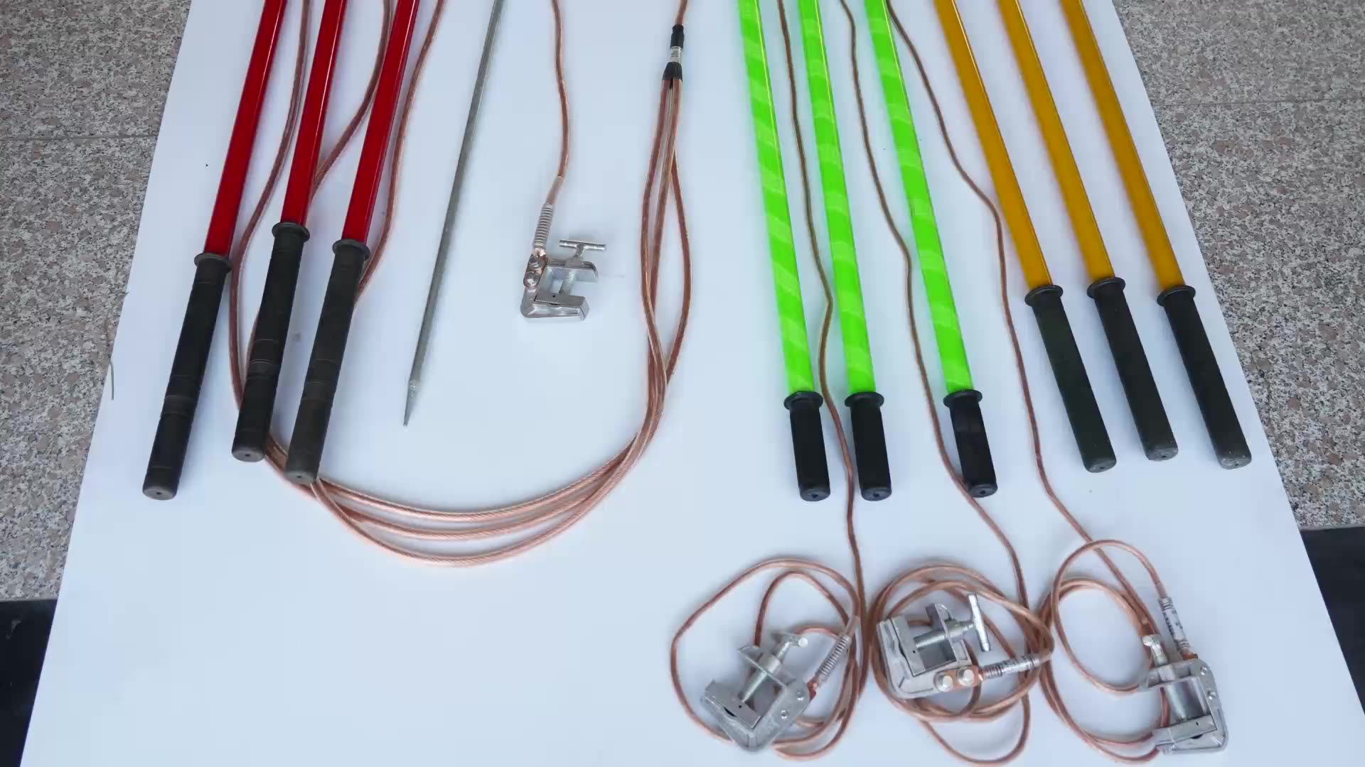 Portable 3 Phases Or 4 Phases High Voltage Temporary Short Circuit ...