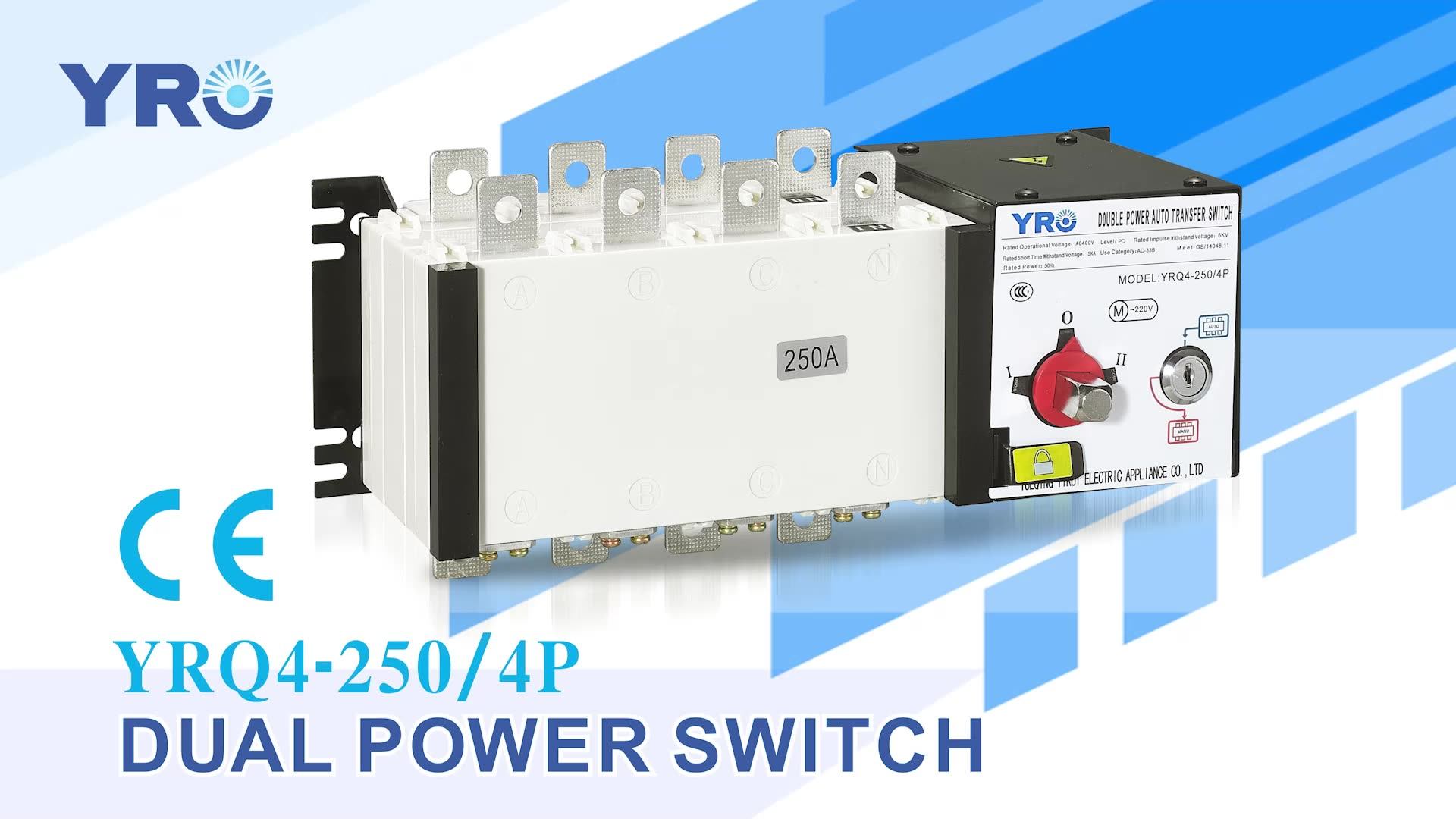 Yro Changeover Switch Ats 4p Automatic Transfer Switch 1000a Auto Dual ...