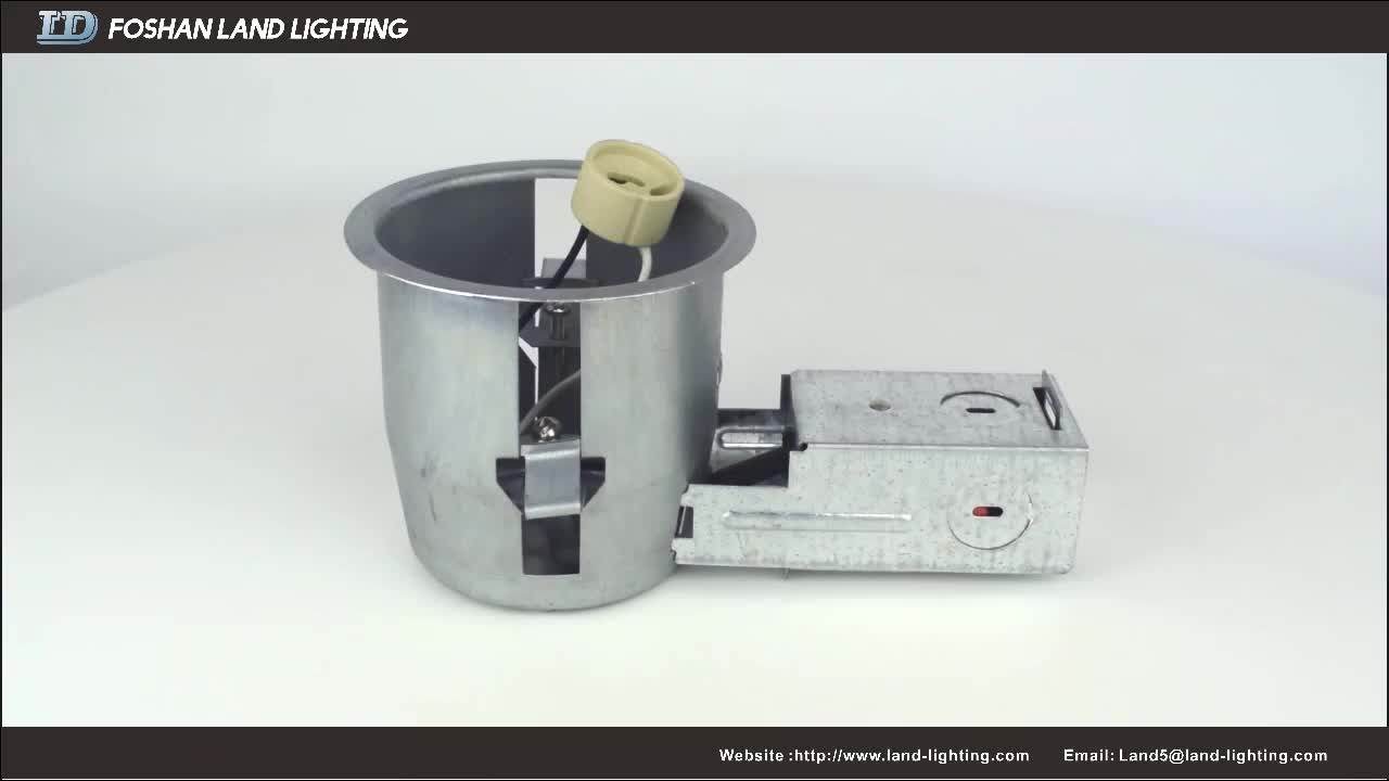 4 Inch Remodel Potlight Housing Non-ic Led Downlight Led Recessed Pot ...