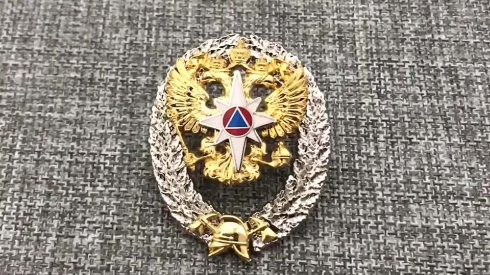 Custom Silver Plating Metal Elite Security Officer Security Guard Badge ...