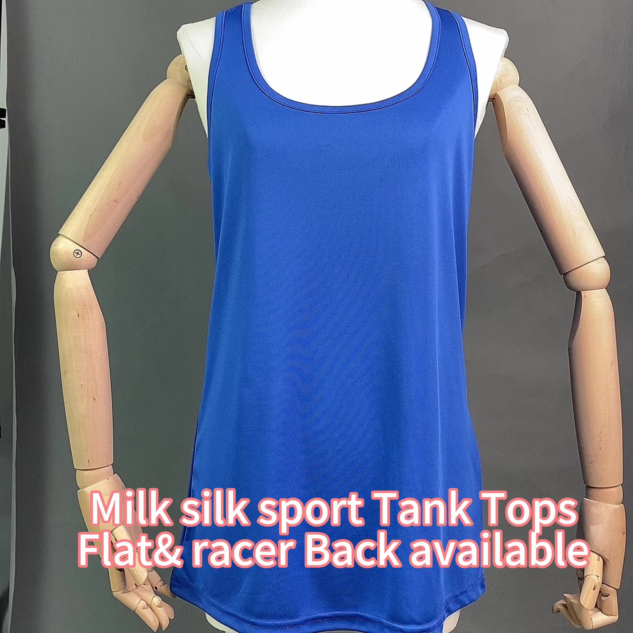 Summer New Trending Quick Dry Tank Tops Polyester Spandex T Shirts ...
