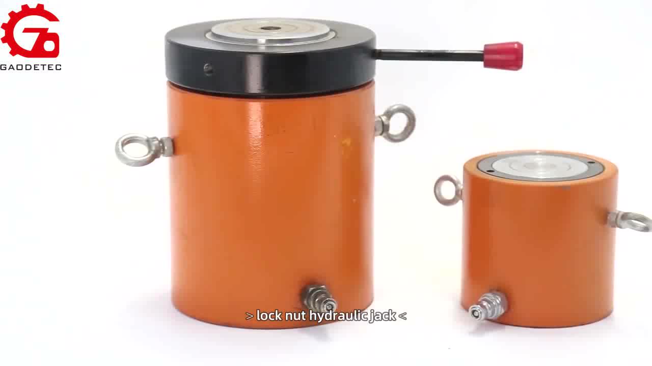 150 Ton-1000 Ton Single Acting Self-locking Hydraulic Cylinder For ...