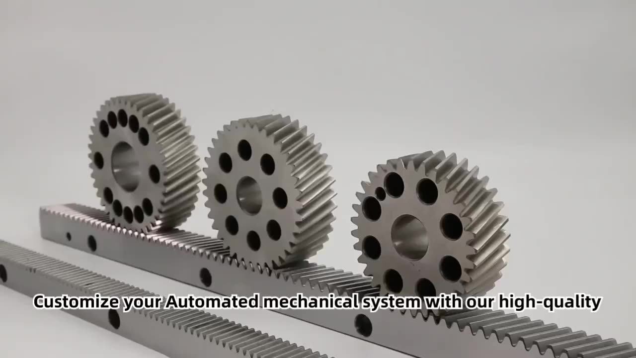 Din6 M4 Helical Gear With Grind Teeth Made Of Durable Alloy 20crmnti ...