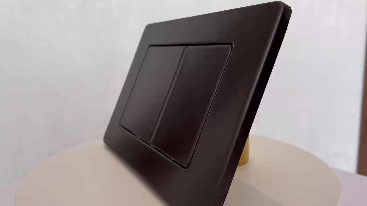 Sanitary Wall Hung Toilet Water Tank Square Dual Button Mounted ...