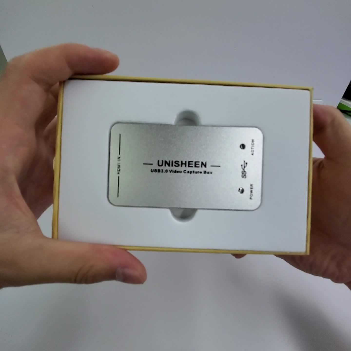 Unisheen Usb3.0 60fps Hdmi Video Capture Box Grabber Dongle Game ...