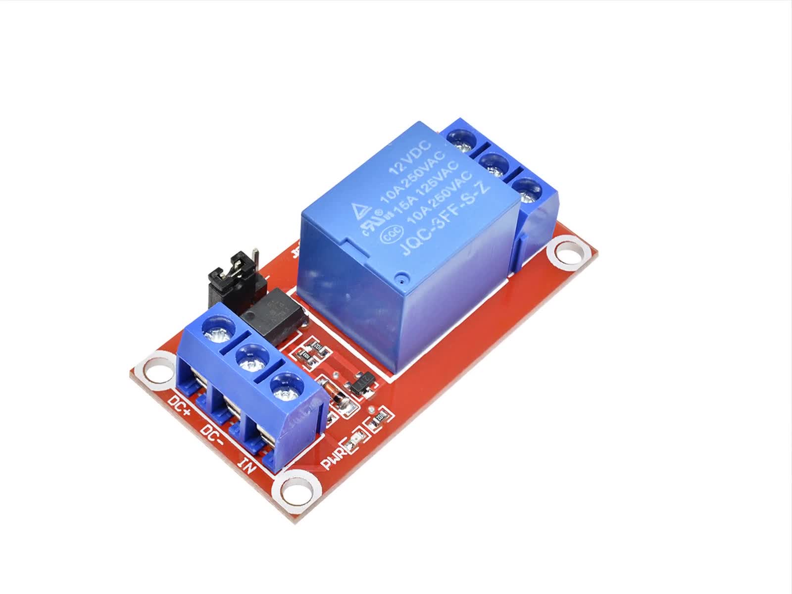One 1 Channel Optocoupler Relay Module Support High And Low Trigger Dc ...