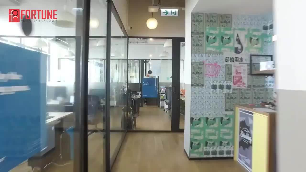 Half Glass Office Partition Low Partition Design (fohp-2628-2) - Buy ...