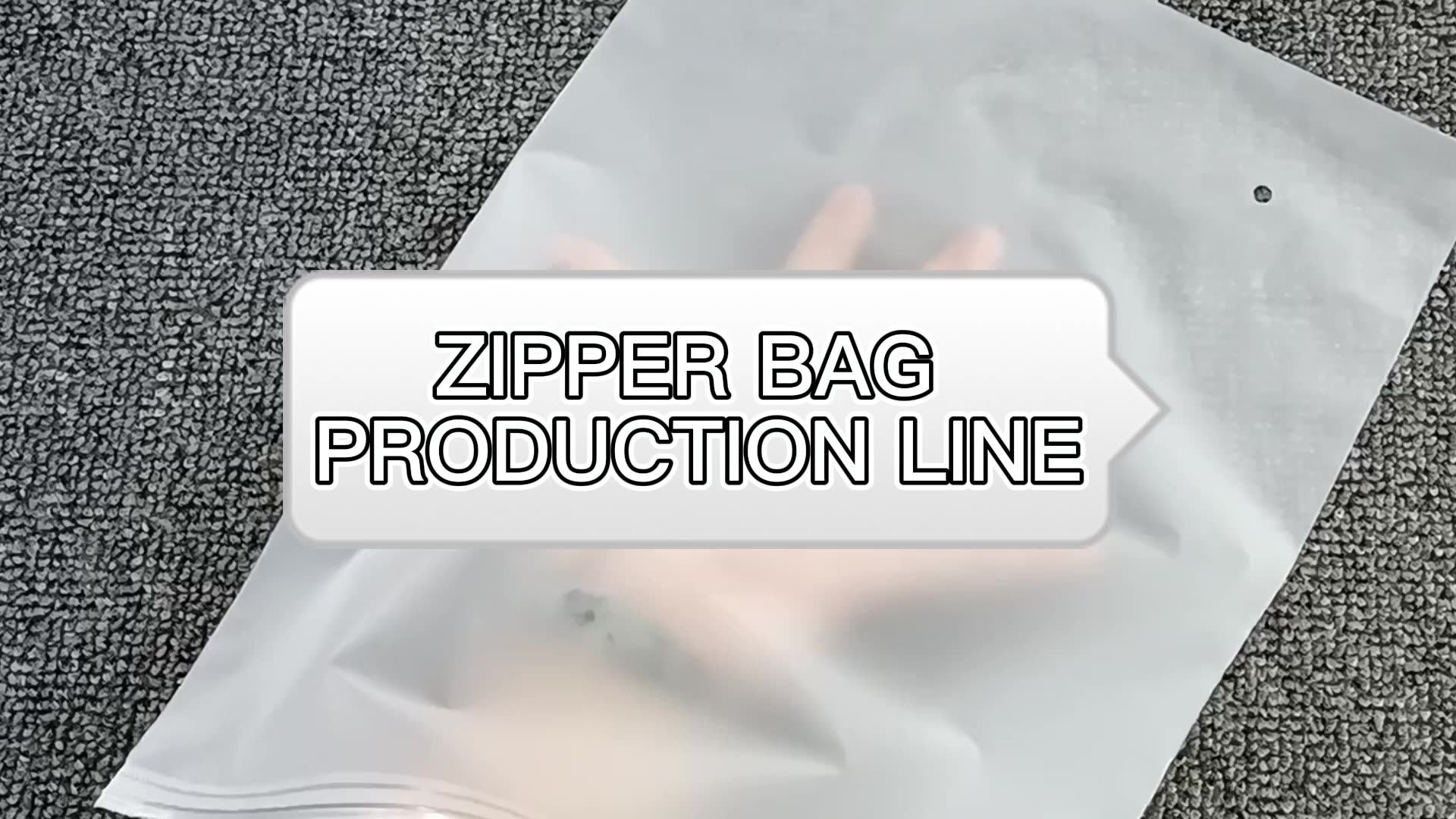 Compostable Frosted Biodegradable Clear Frosted Zipper Packing Ziplock ...