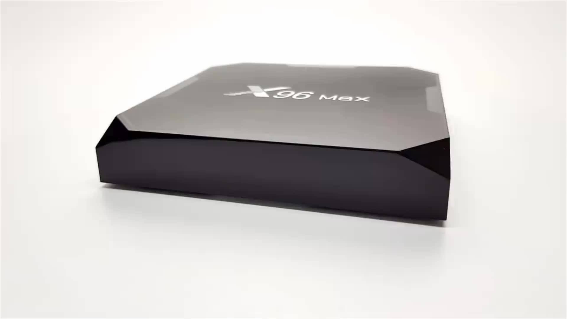 Amlogic S905x2 Android Tv Box X96 Max 4gb/32gb Media Player 2.4/5.8ghz ...