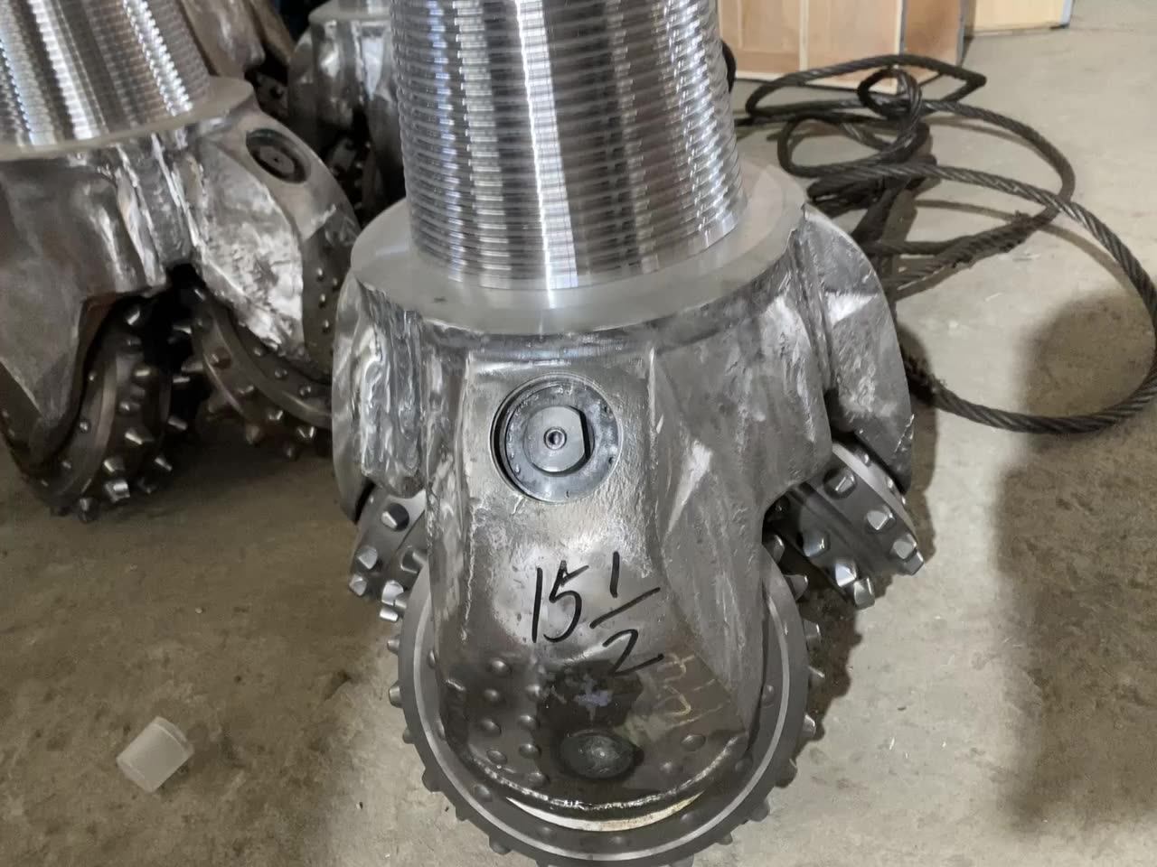 Tricone Mining Rock Bit 15 1/2''inch Tricone Roller Drill Bit Hard Rock ...