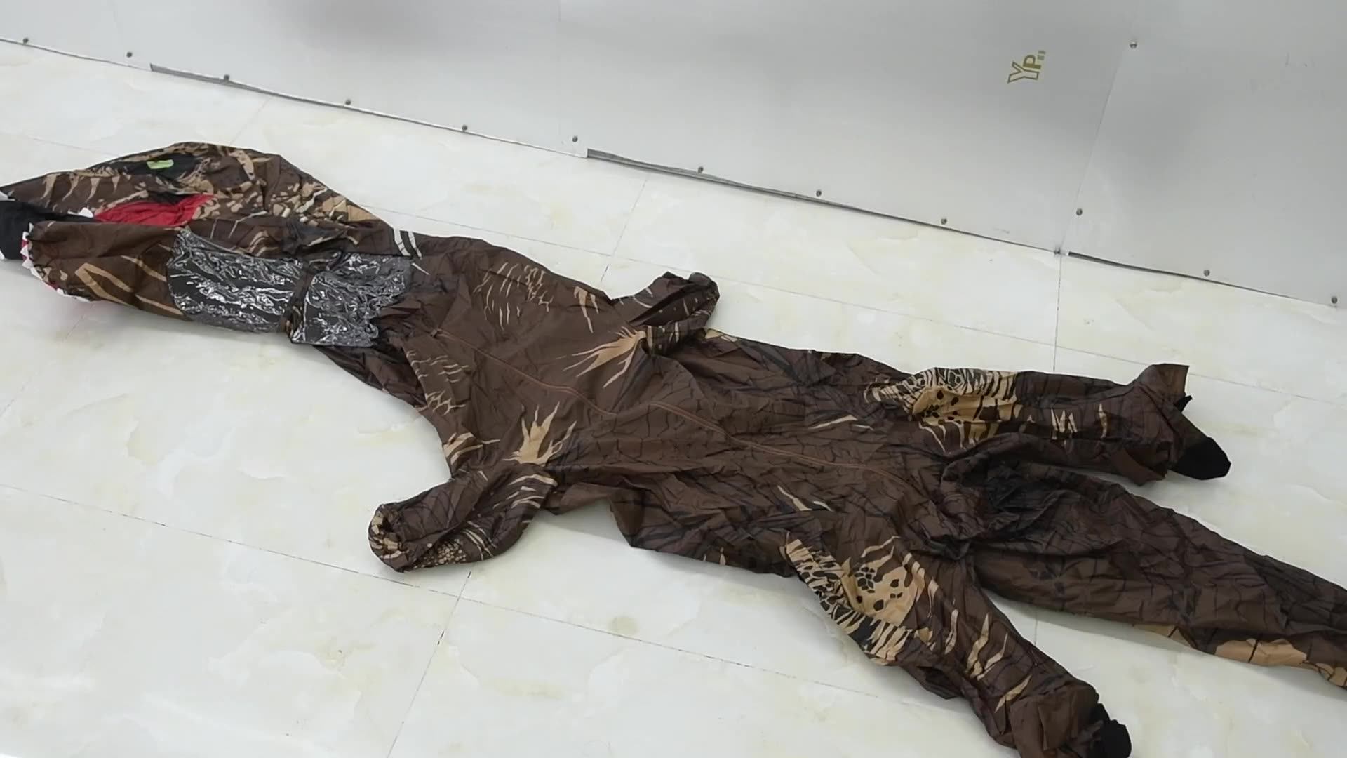 Party Cosplay T-rex Mascot Dino Costume Trex Blow Up Suit Inflatable T ...