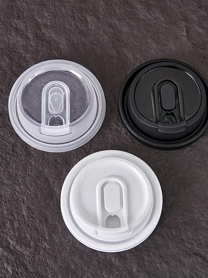 500serts Up Order 90mm Plastic Disposable Lids Leakproof Food Grade Pp ...