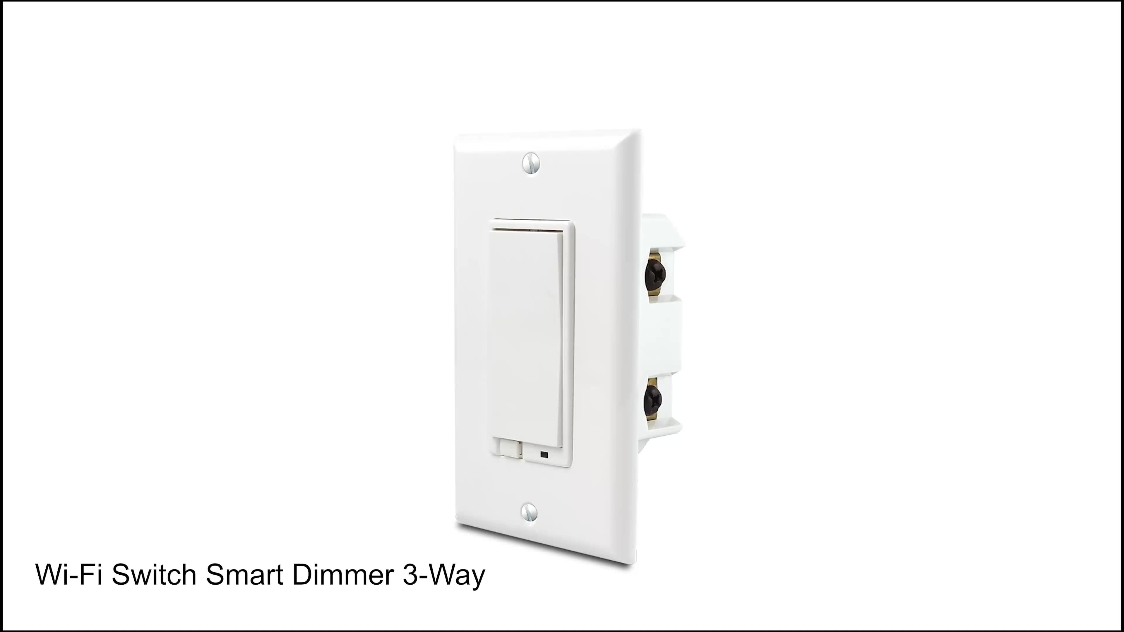 3 Way Smart Home Automatic Control Wifi Dimmer Switch Pc Wall Mounted ...