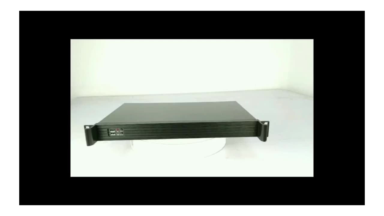 Aluminum 1u Short Body Rack Server Computer Chassis Mini Itx Server ...