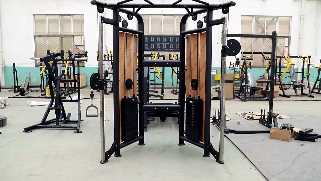 Home Gym Equipment Multi Racks With Dip Chin/ Bar Rack/landmine Squat ...