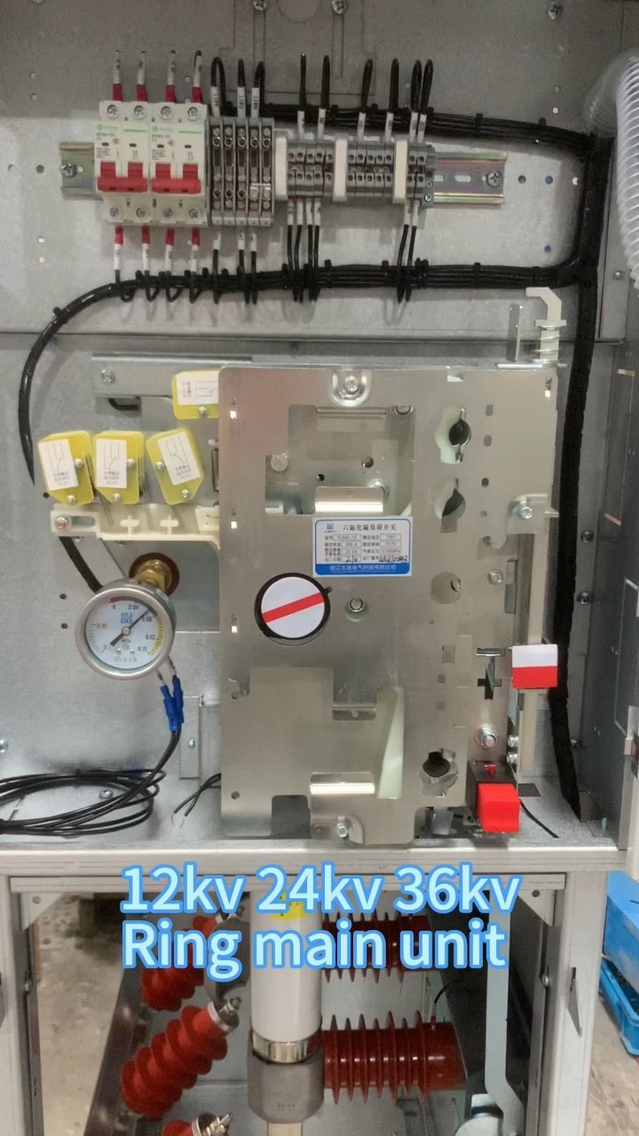 24kv 630a Ring Main Unit Switchgear Fuse-switch Ring Network Sf6 ...