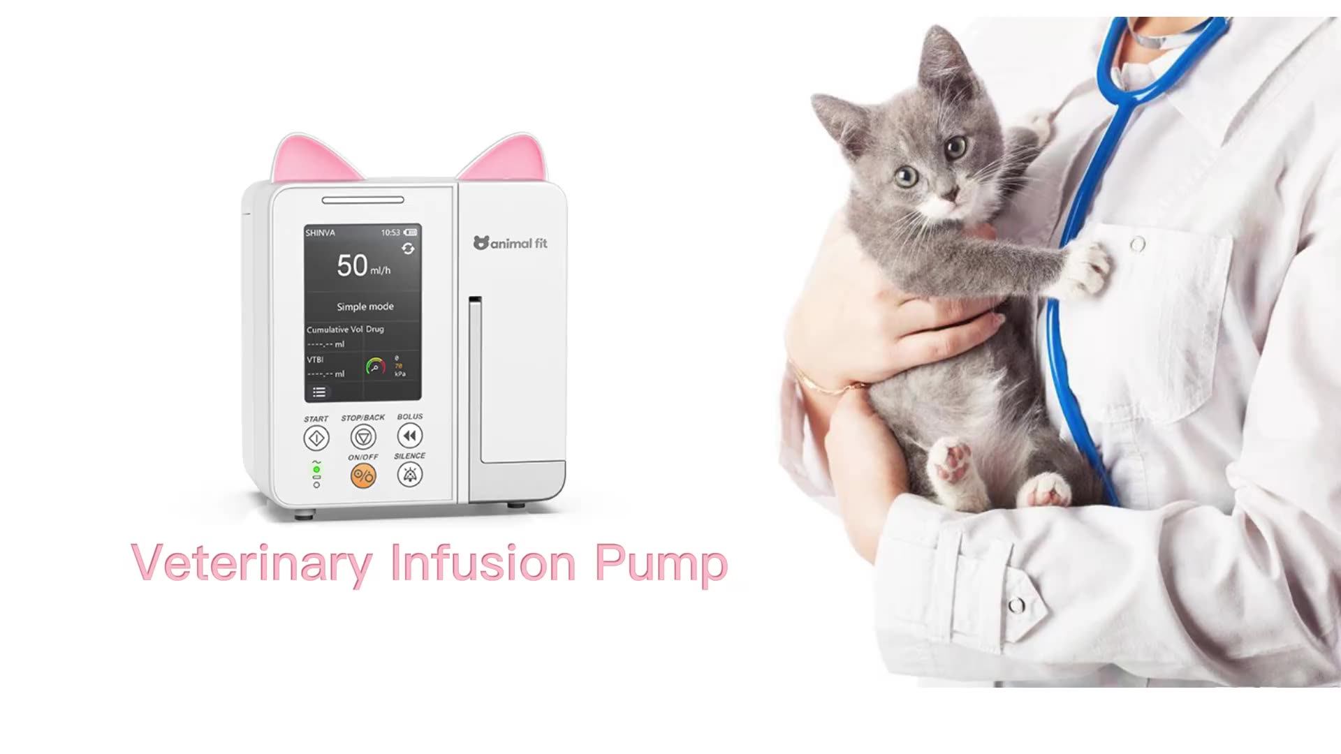 Single Channel Infusion Syringe Pump Machine Animal Injection Infusion ...