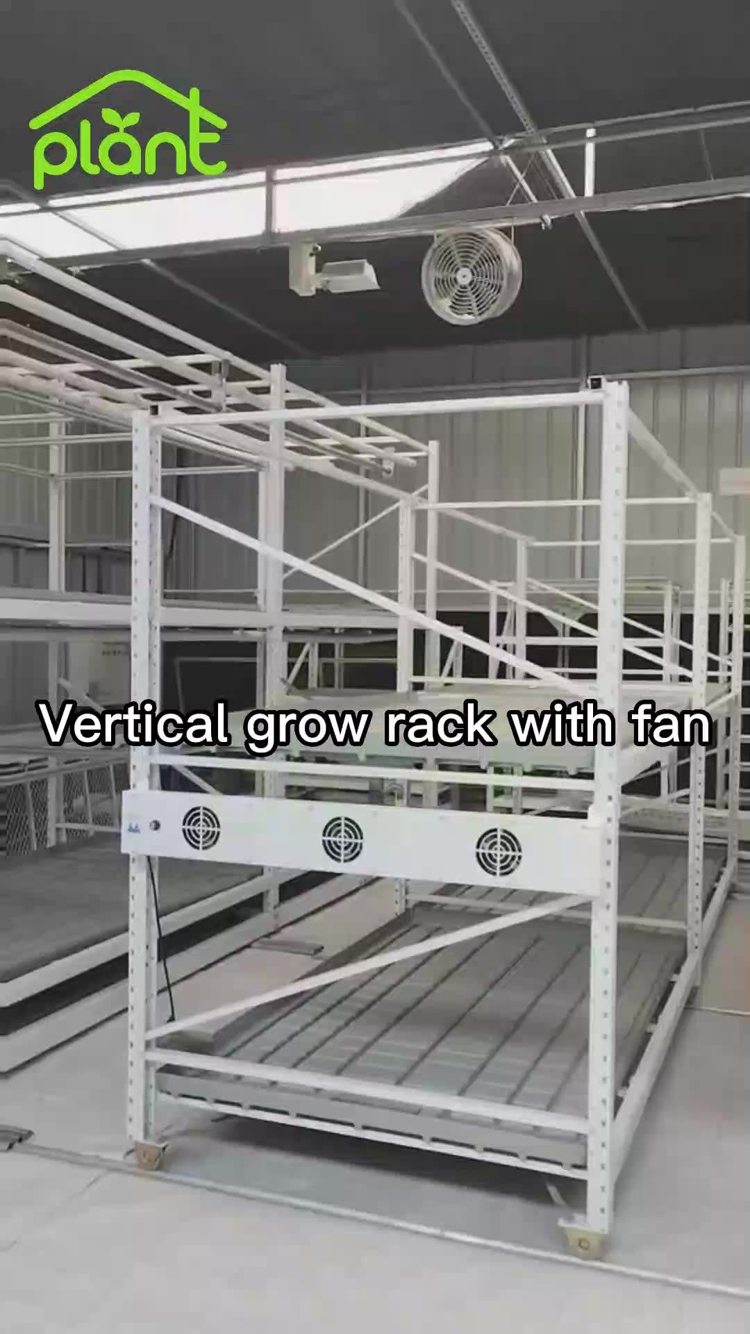 Vertical Farming System Grow Rack Shelves For Indoor Smart Farm - Buy ...