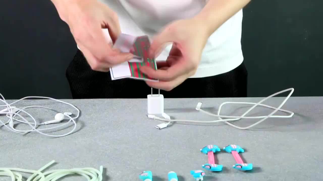 Diy Cute Spring Protector Cover De Data Usb Cable Wire Saver For Iphone ...