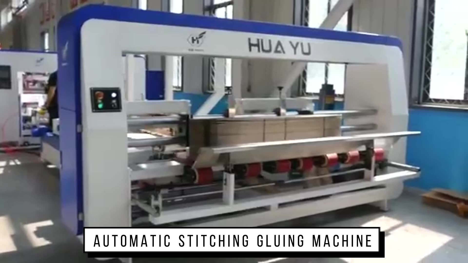High Quality Automatic Pre-folding Folder Cardboard Gluer Machine ...