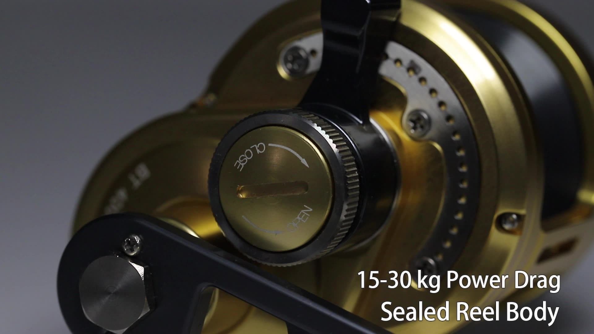 Lurekiller Deep Sea Stainless Saltwater Cnc Jigging Reel Oem Aluminum ...