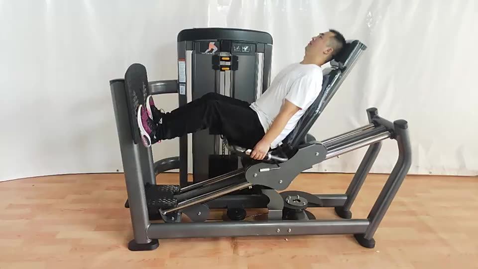 Commercial Used Seated Leg Press Bodybuilding Gym Fitness Leg Trainer ...