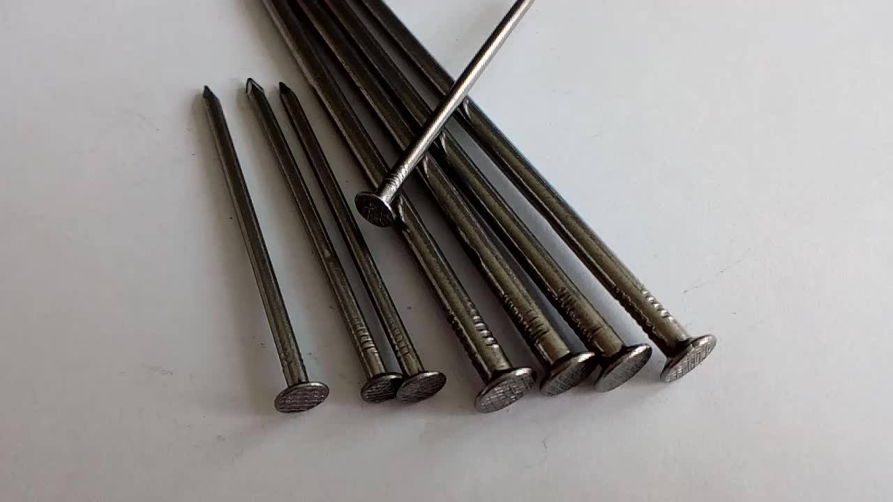 Flat Head Bright Common Nails - Buy Wire Nails,Flat Head Clout Nails ...