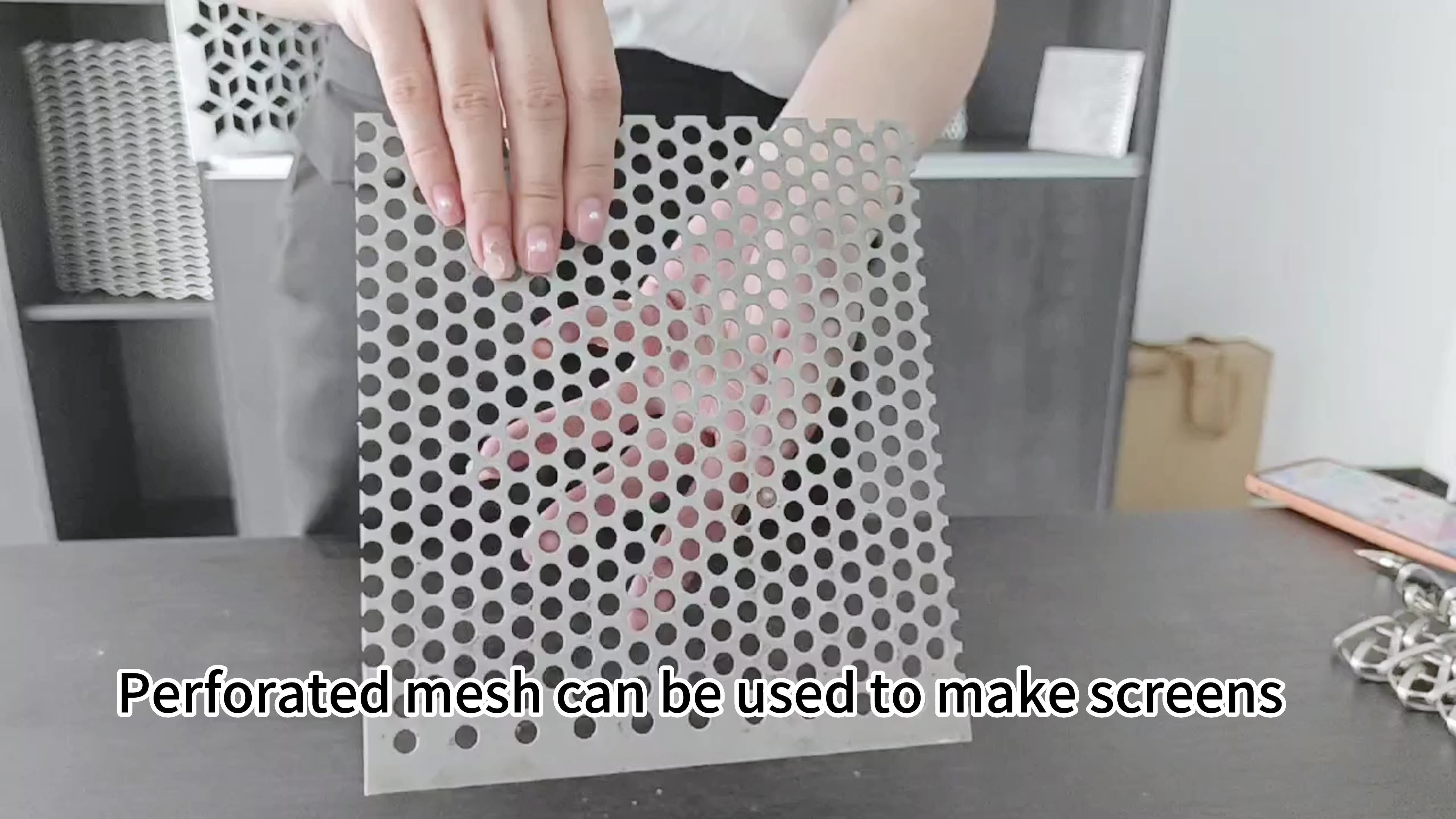 Iron Steel High Quality Round Hole Hexagonal Hole Perforated Sheet ...