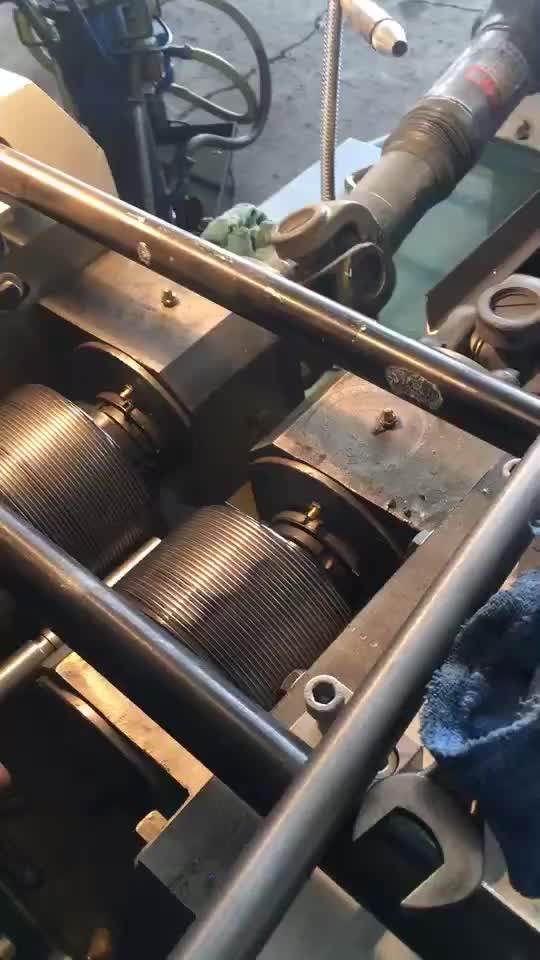 Rod Rolling Machine Hydraulic Thread Rolling Machine For Anchor Bolts ...