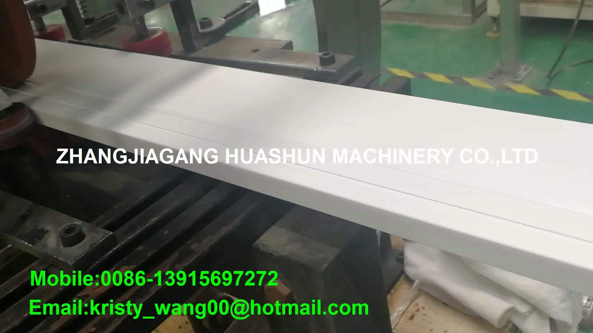 Recycled Polystyrene Ps Skirting Line Production Line Making Machine ...