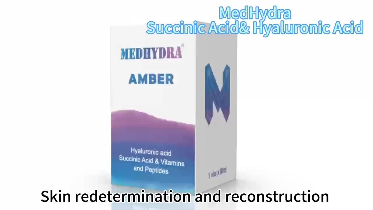 Stunning 10ml/vial Amber Injectable Titanium Pore Shrinking Mesotherapy ...