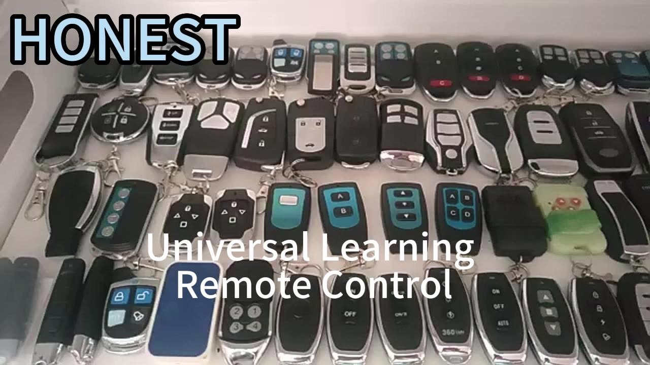 Universal Learning Remote Control Rc Garage Door Copy Code Waterproof