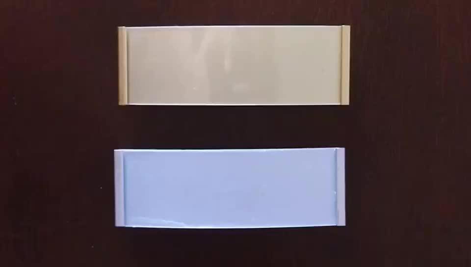 Magnetic Custom Metal Reusable Name Badge Blank Name Tag For Company ...