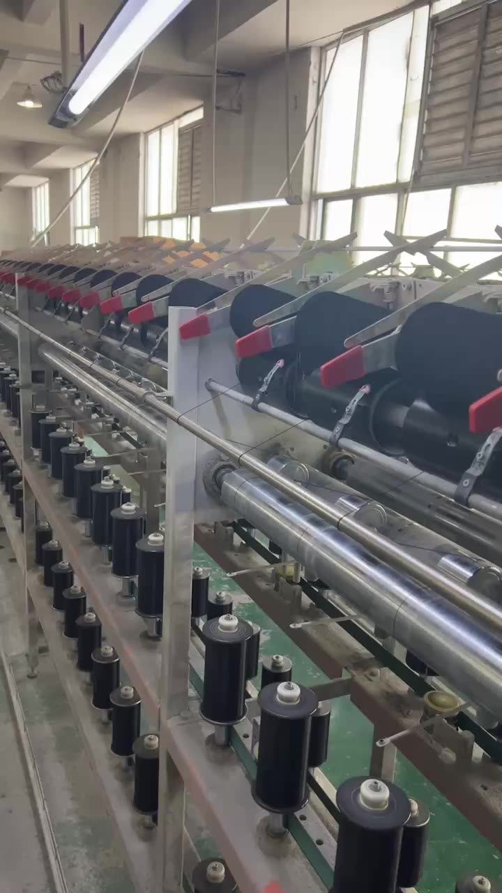 Hot Sale Black Covered Latex Elastic Rubber Thread Yarn #63 7575 Rubber ...