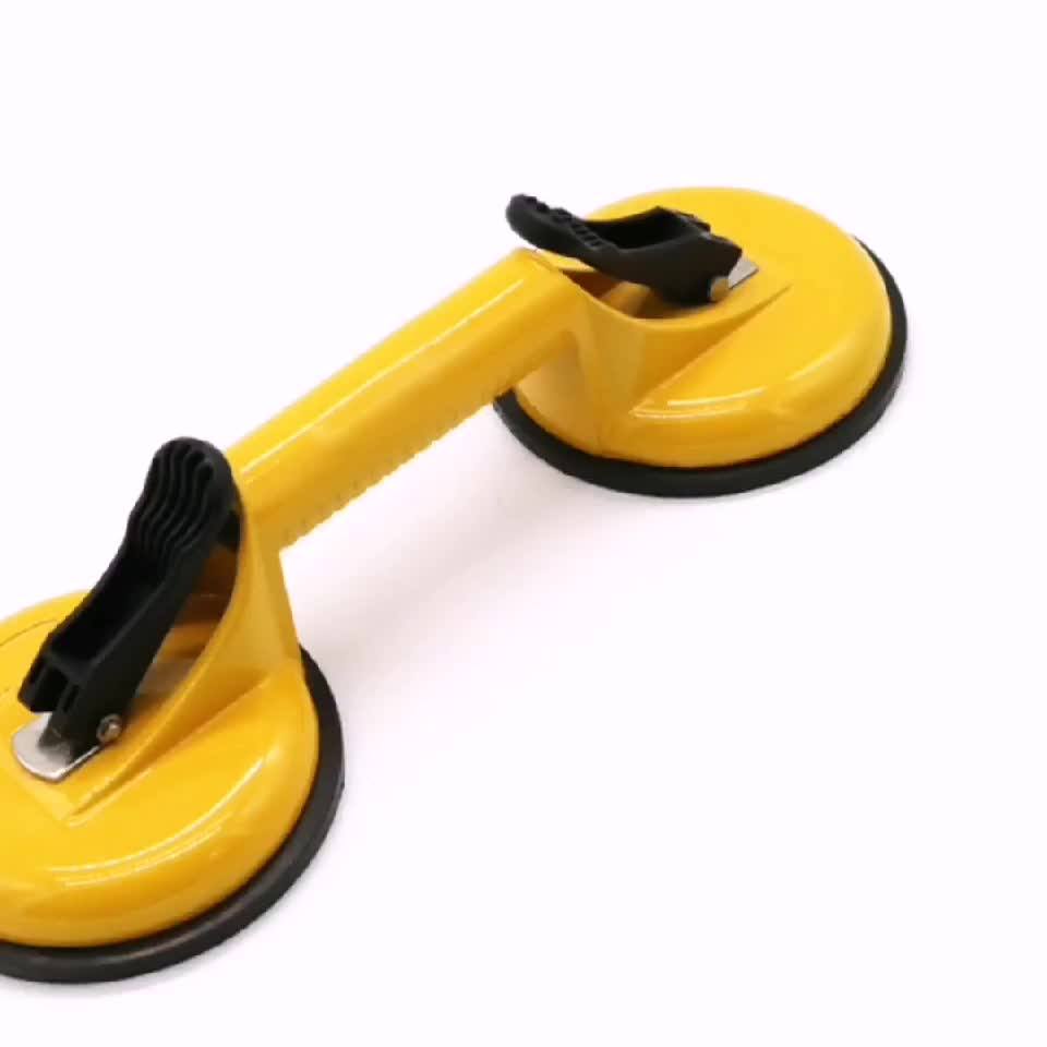 Heavy Duty Double Handle Gripper Glass Sucker Plate Lifter Glass ...