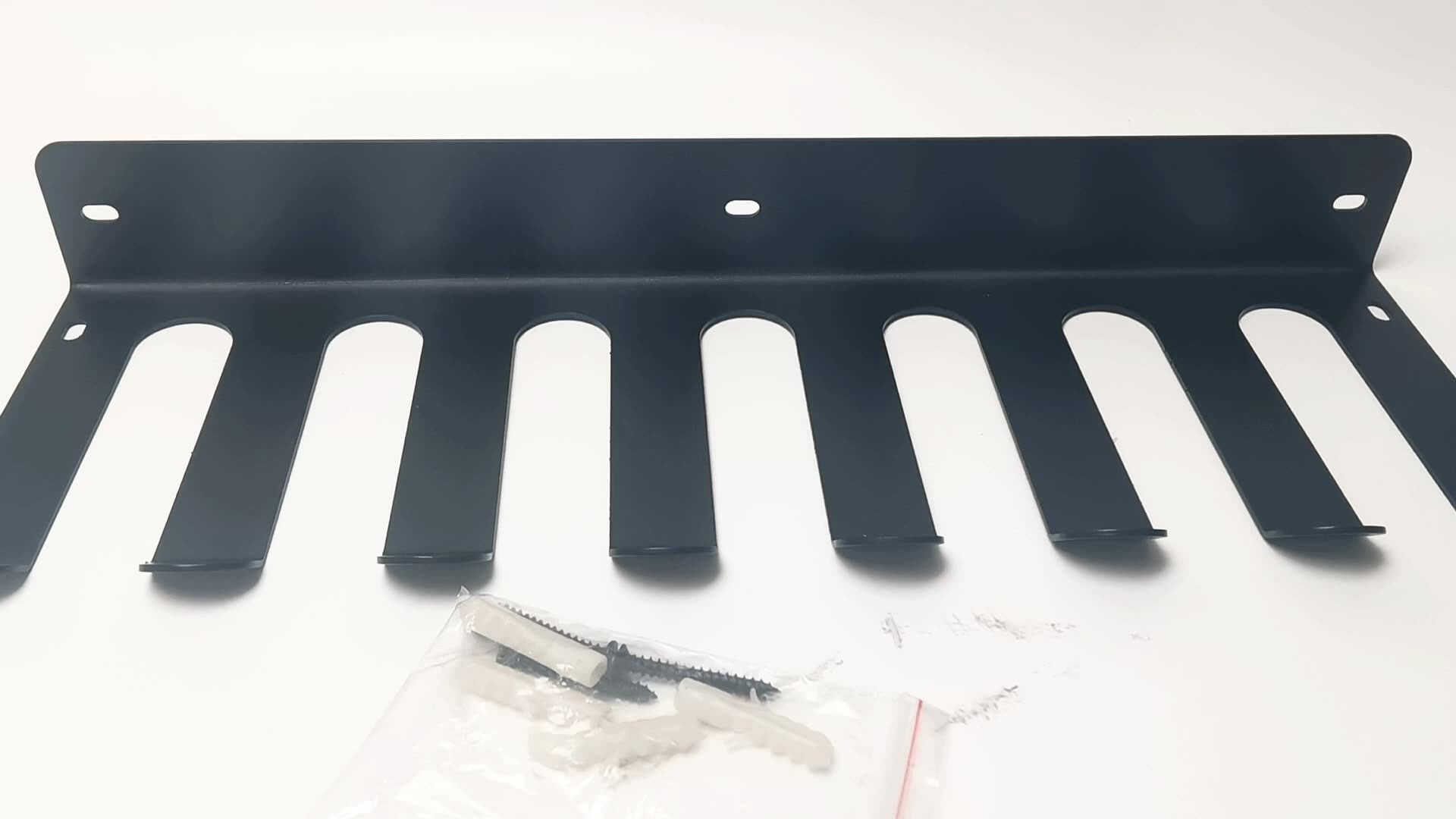 Wall Mounted Storage Organizer Display Rack For Cricket Bat Dumbbell ...