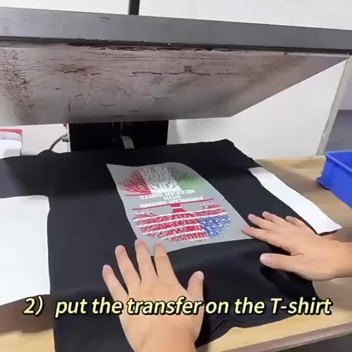 Best Quality Custom Design Print Plastisol Dtf Heat Transfer Paper Iron ...
